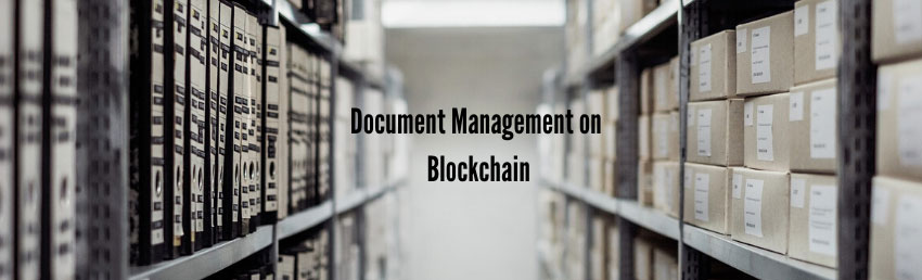 Blockchain - The Technology for Document Management